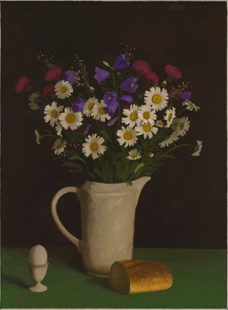 64. Olav Maran “Karikakrad saia ja munaga”, 1981. – Allee galerii