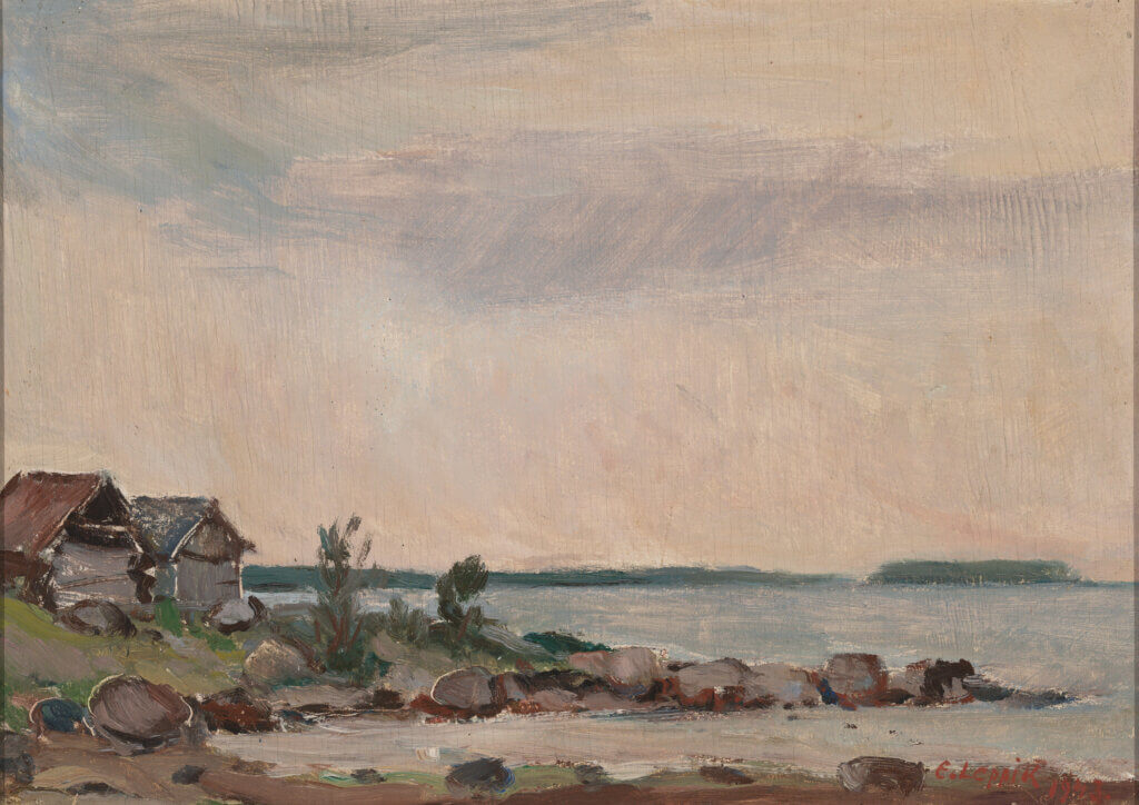 Elmar Leppik “Altja”, 1943. 30 x 40 cm. – Allee galerii