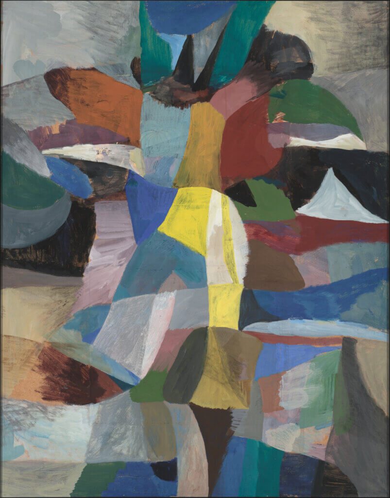 Olav Maran “Trembion”, 1966. 70 x 55 cm. – Allee galerii