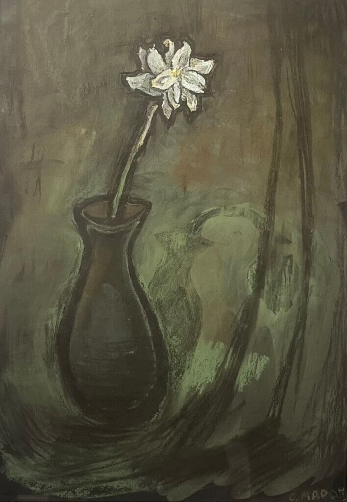 Olav Maran “Üksik nartsiss“, 1950ndad – Allee galerii