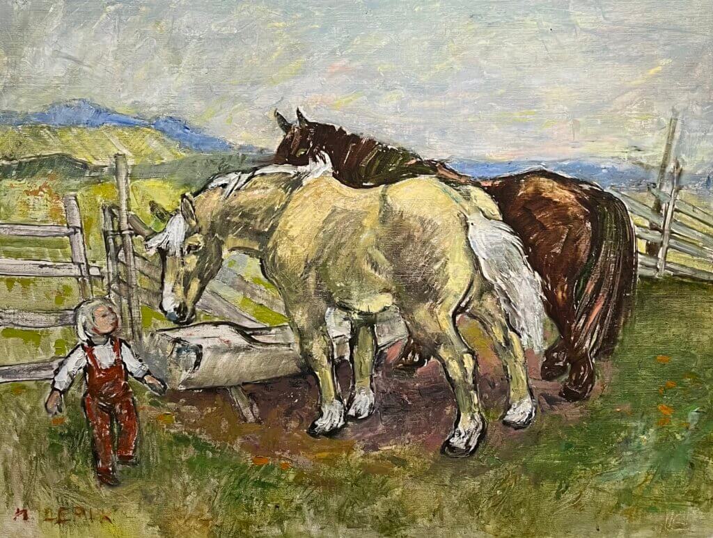 Hugo Lepik “Kas oled janune?”, 1950ndad – Allee galerii