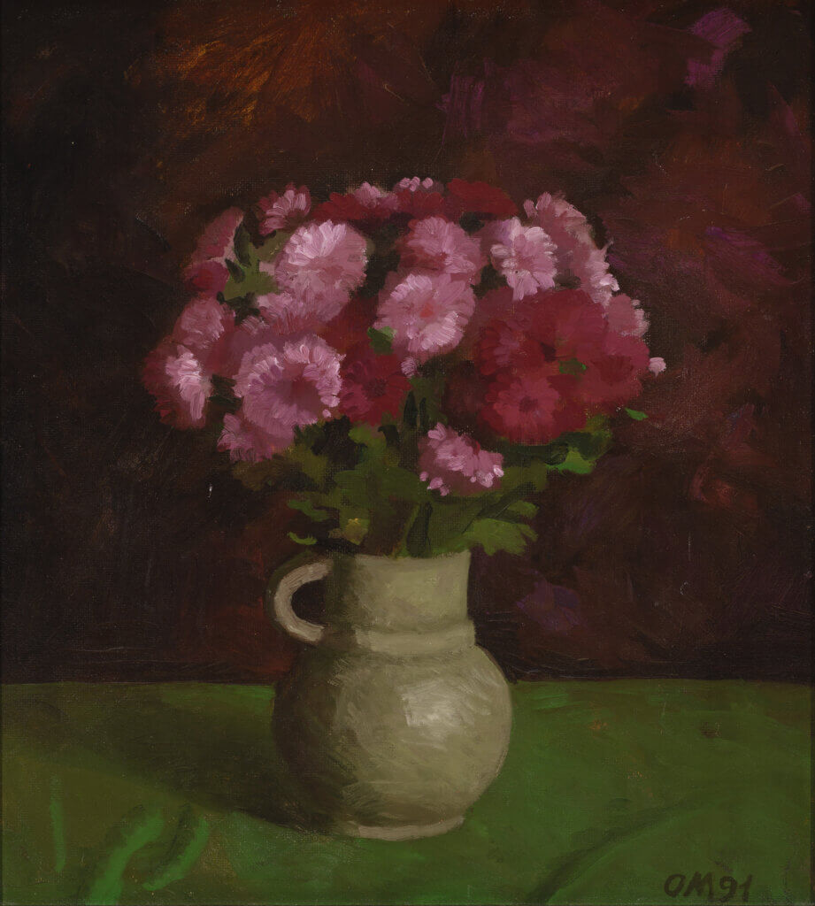 170. Olav Maran “Krüsanteemid”, 1991 – Allee galerii