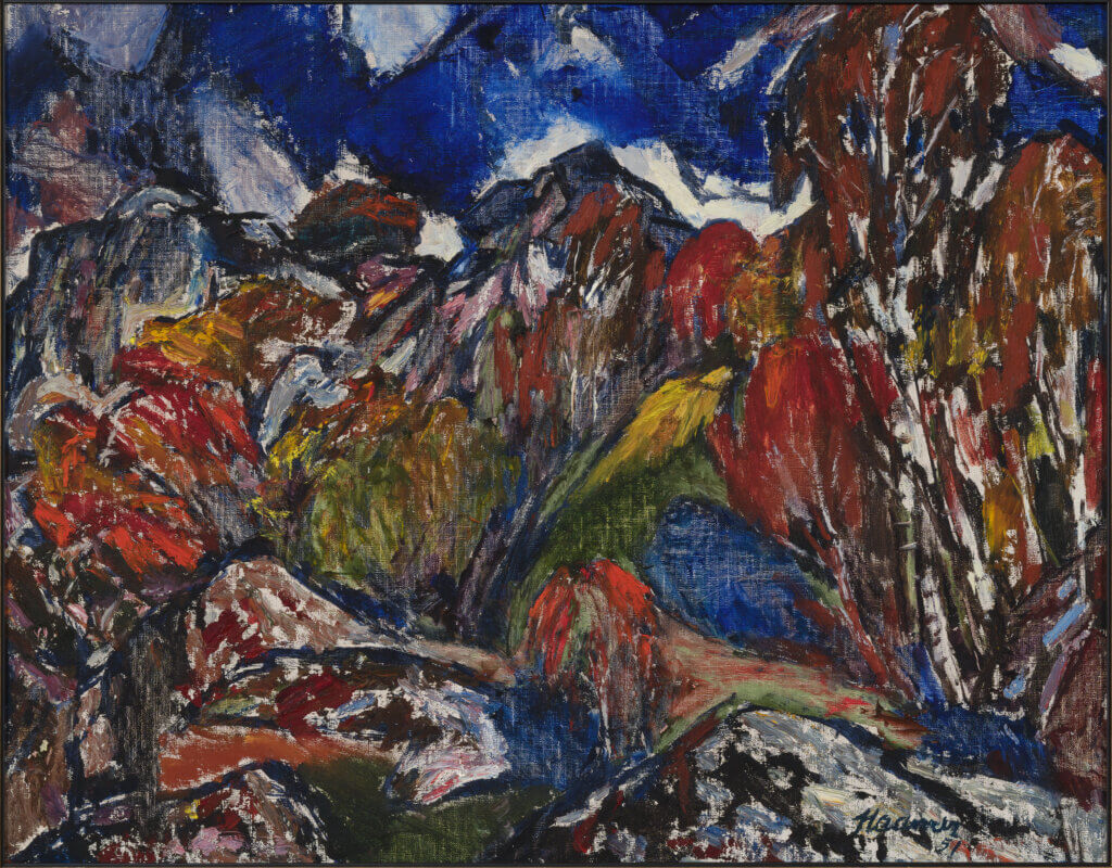 143. Eerik Haamer “Värvide sümfoonia” – Allee galerii